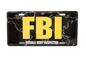 FBI Washington DC License Plate (2 styles) – I Love DC Gifts