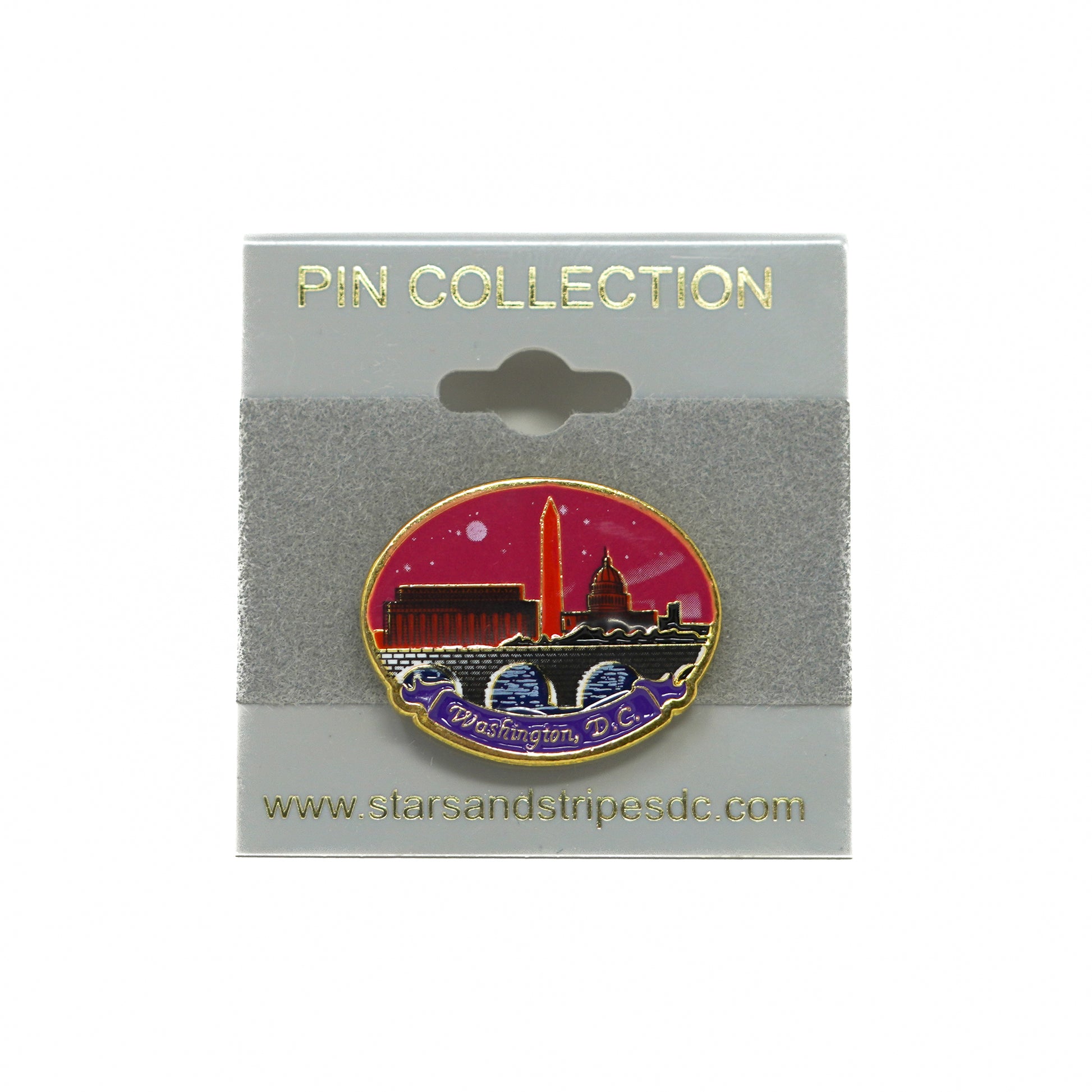 Washington DC Night Lapel Pin – I Love DC Gifts