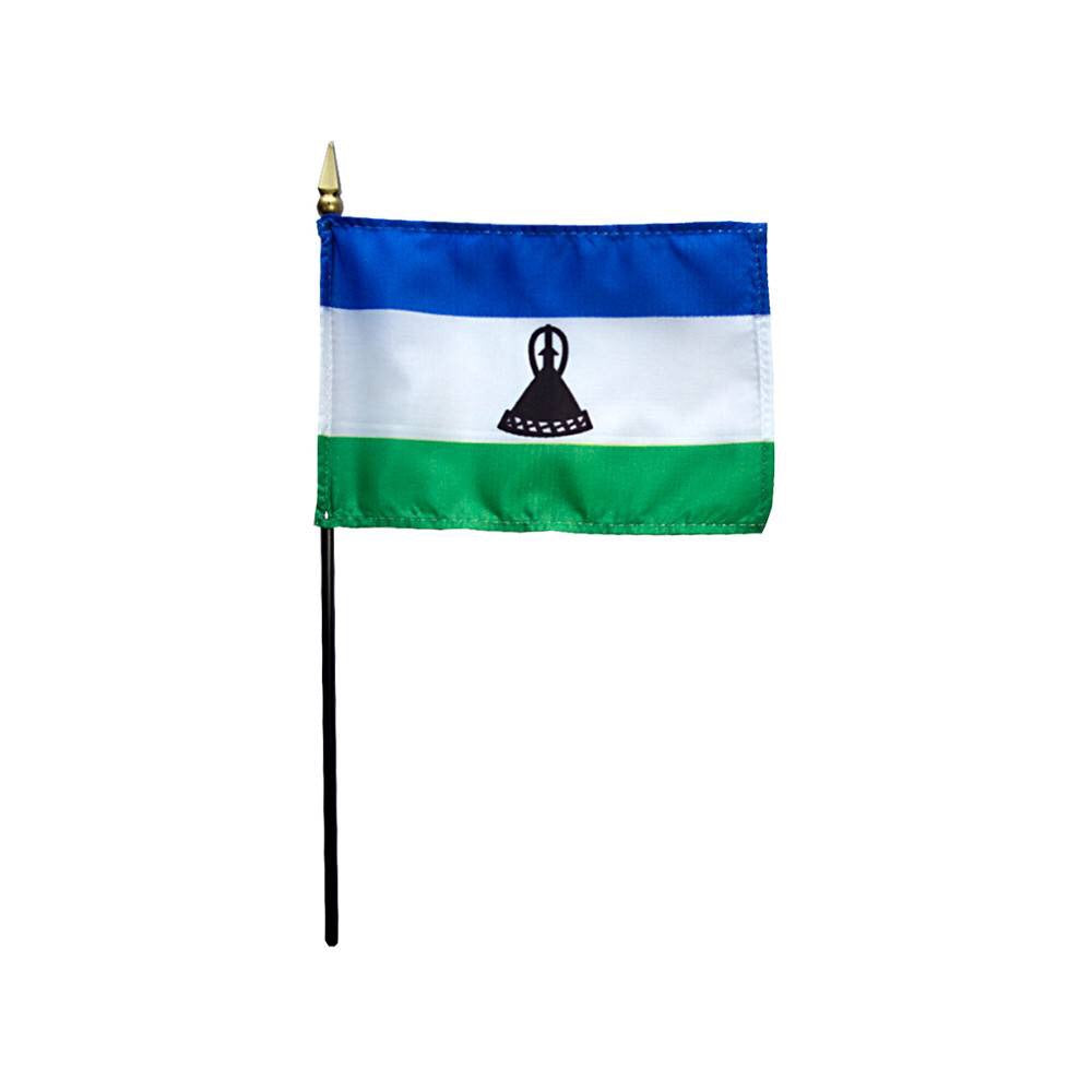 Lesotho Stick Flag – I Love DC Gifts