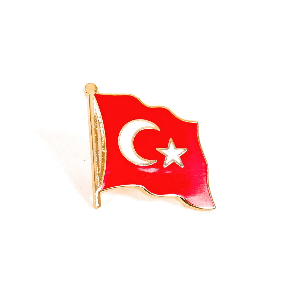 Turkey (Türkiye) Flag Lapel Pin – I Love DC Gifts